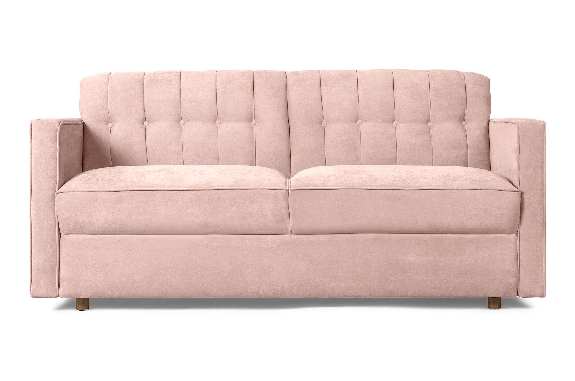 Sofá Cama Makora Pasha Palo de Rosa con Tecnología Beehive AirFlex Foam.