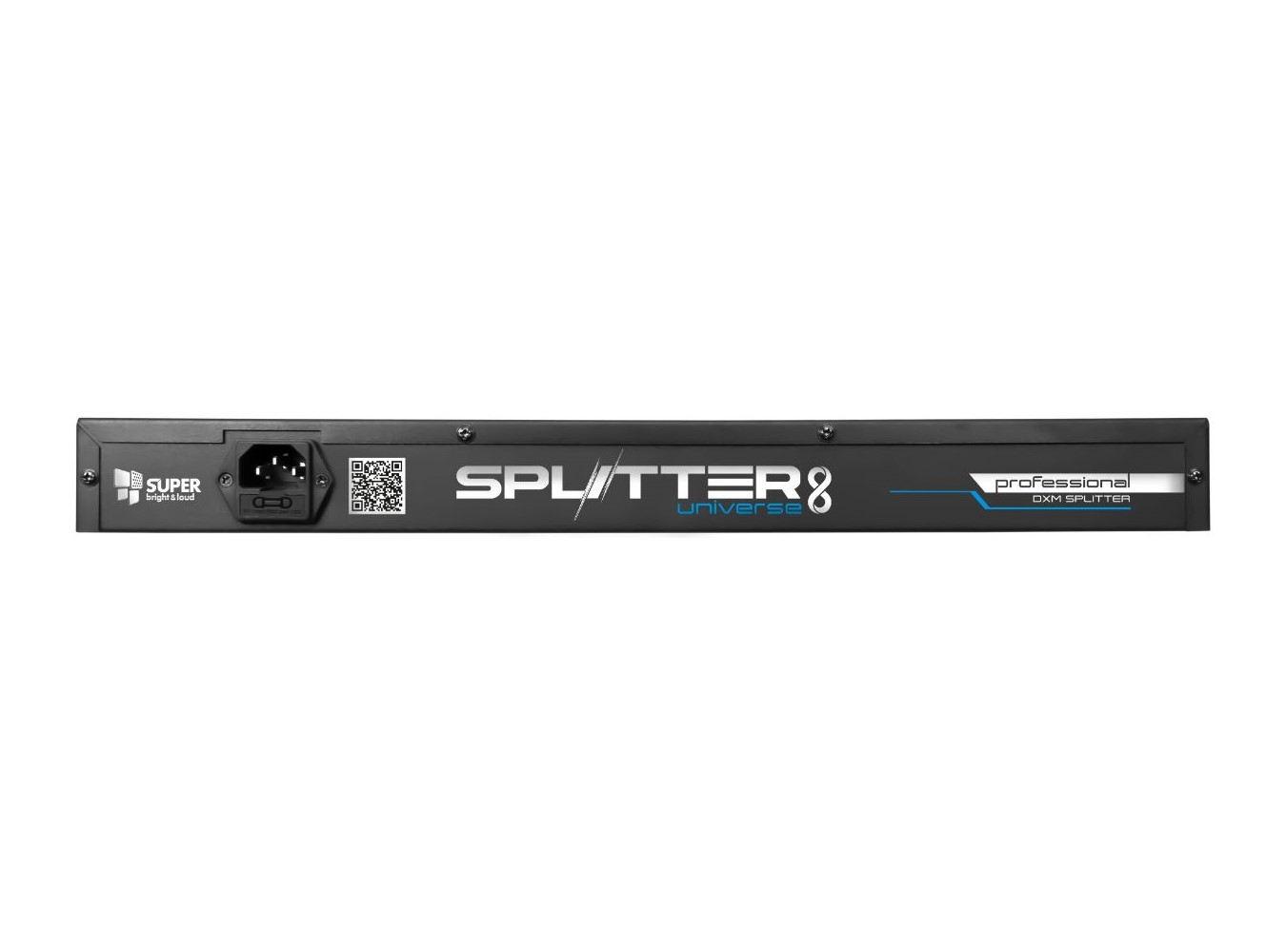 Splitter SUPER BRIGHT DMX Universe 8 para rack 1 entrada 8 salidas