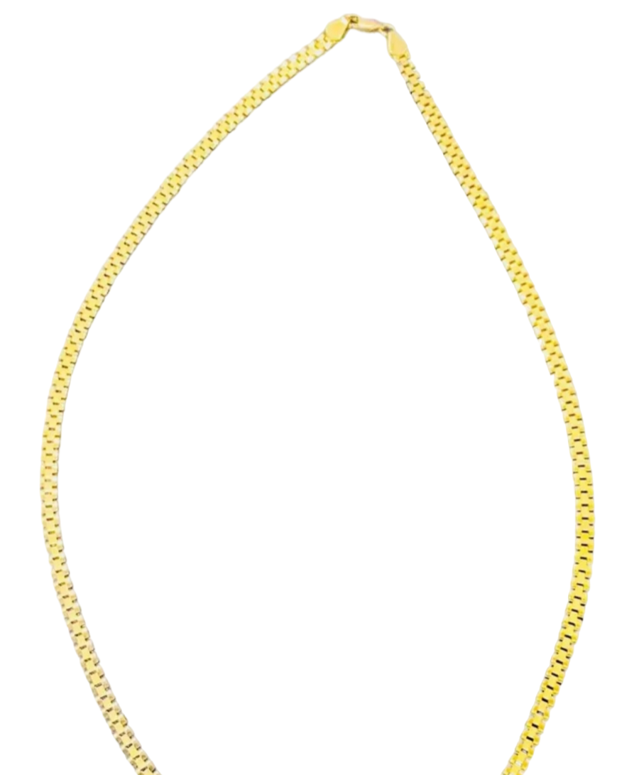 Cadena Baby Rolex 50 Cm X 4mm Oro 10 Kilates + Obsequio.