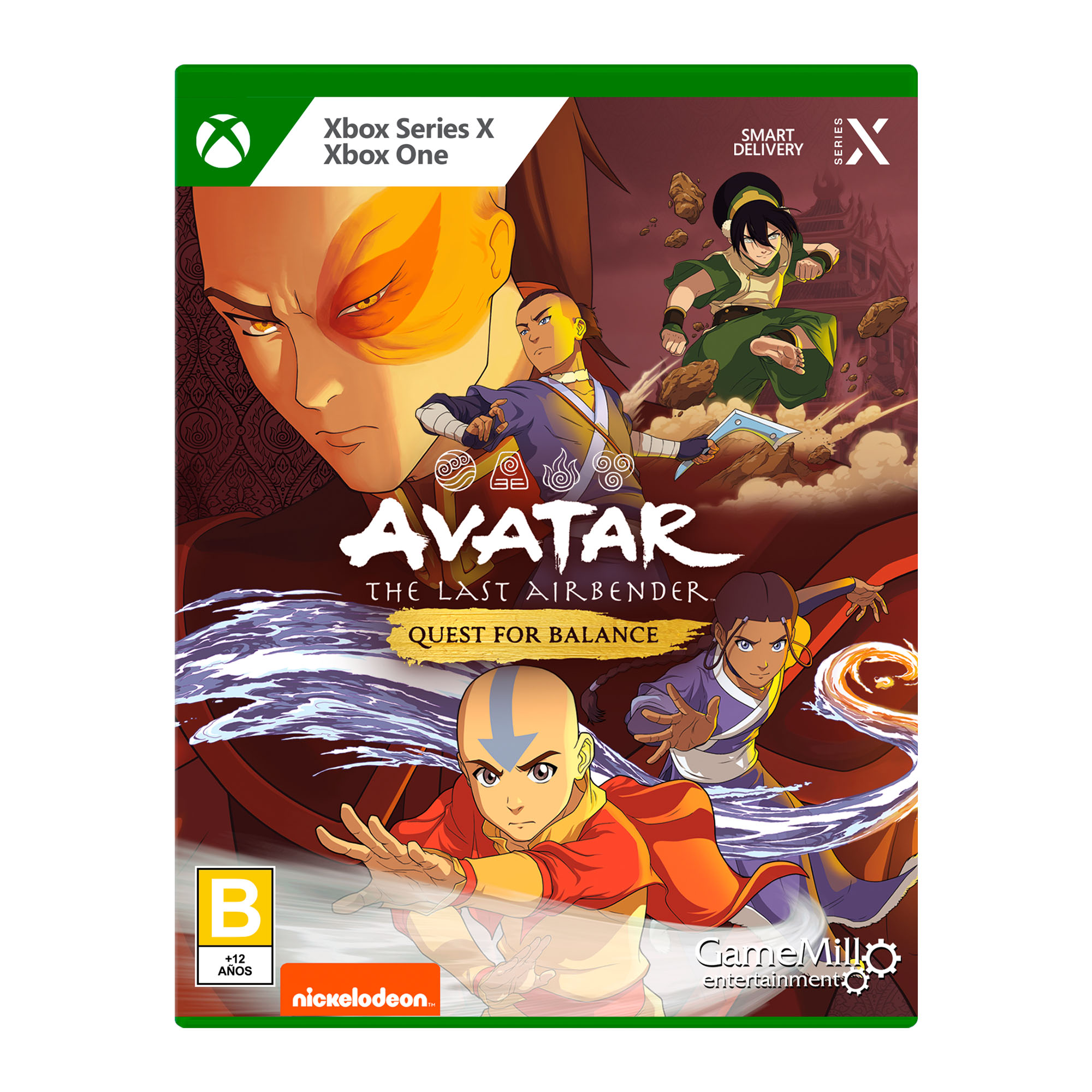 Avatar The Last Airbender Quest For Balance Xbox - Game Center