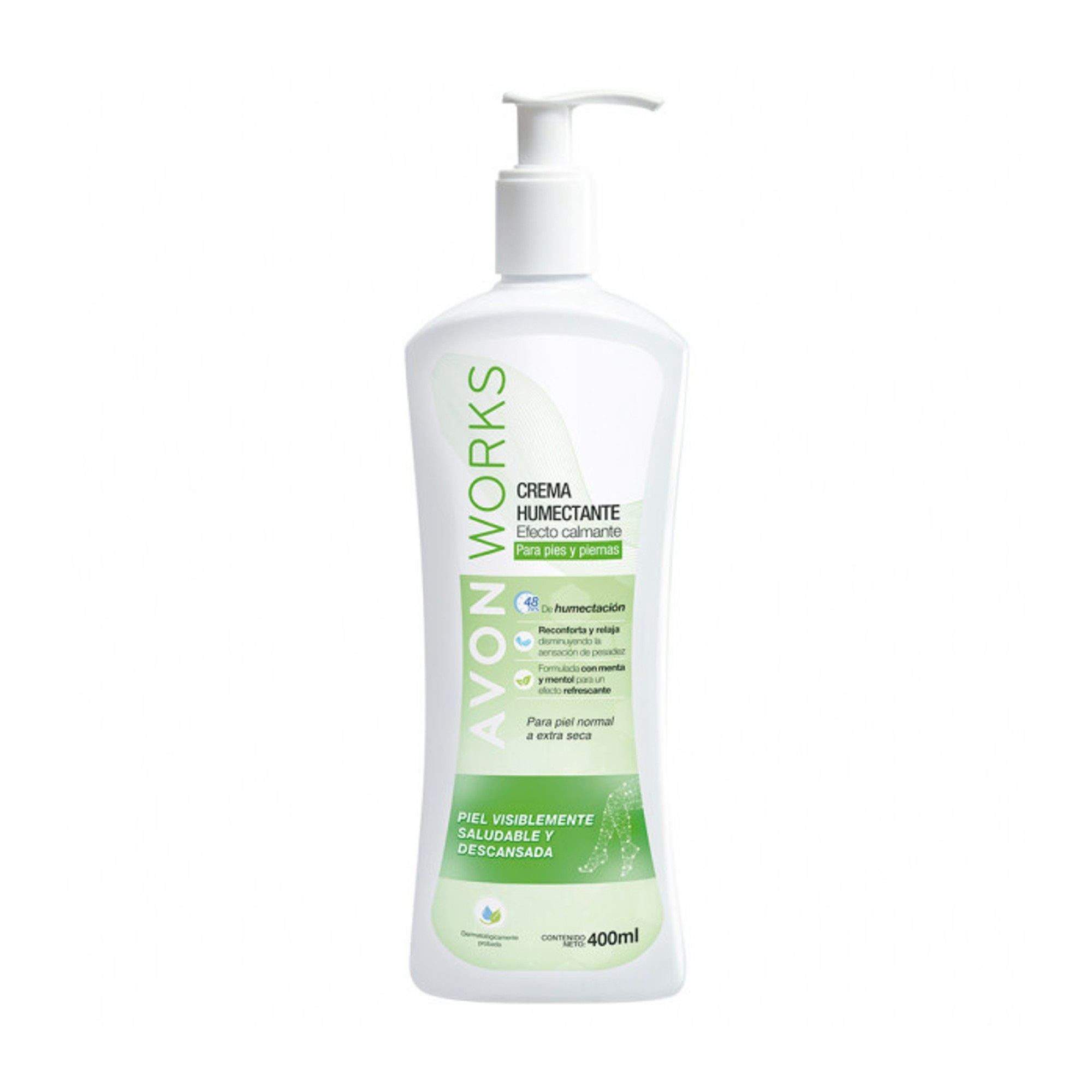 Crema Humectante Para Piernas Y Pies Avon Works.