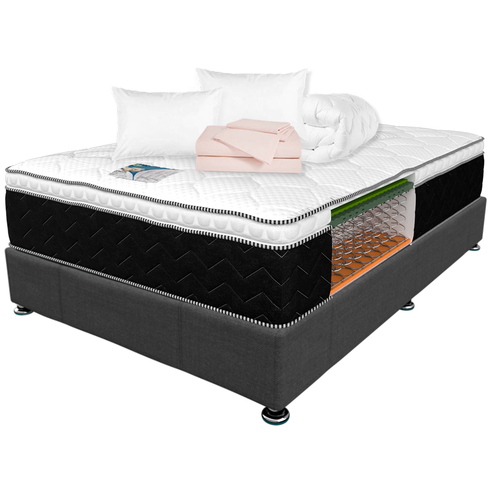 Colchón Con Box Individual PresToon Serta Ortopédico Comfort Foam ...