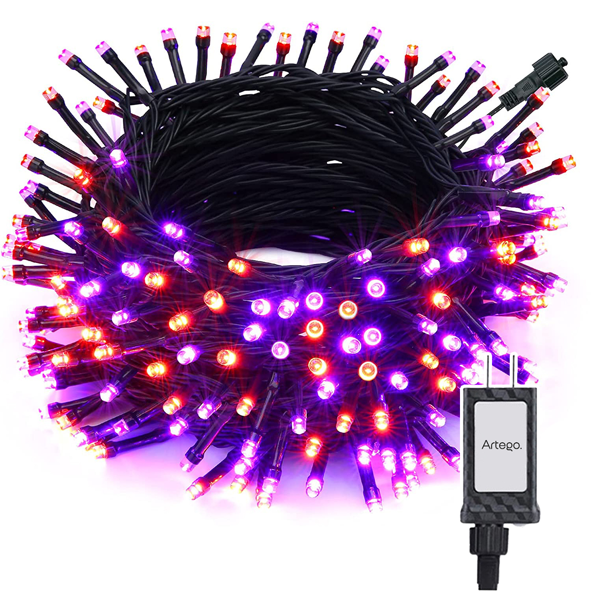 Luces serie 100 led interior exterior Decoración Navidad Halloween ...