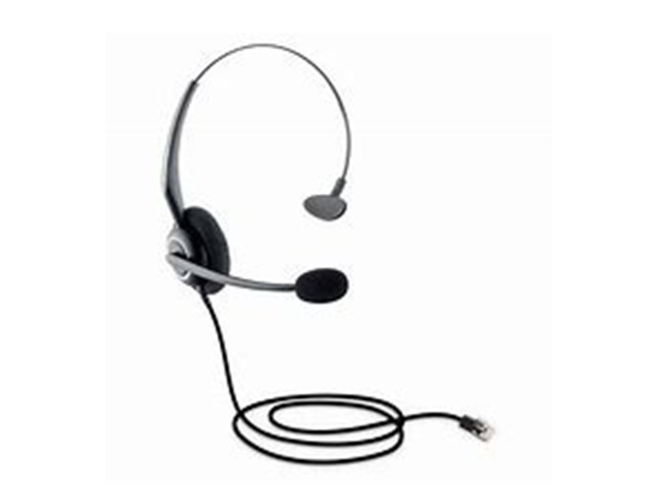DIADEMA/HEADSET ALAMBRICA PARA CALL CENTER.