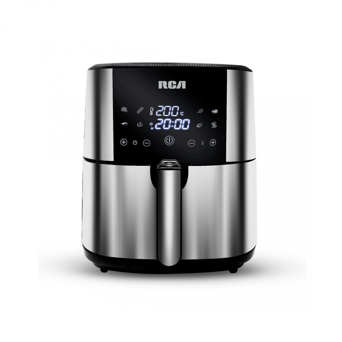 Freidora de Aire RCA Digital de 5.3 Litros Modelo RC-103 Color Acero ...