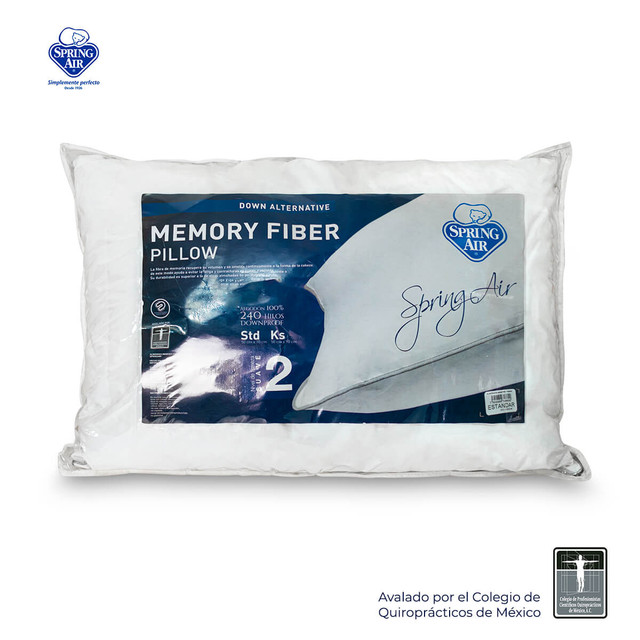 Almohada Memory Fiber Spring Air Individual