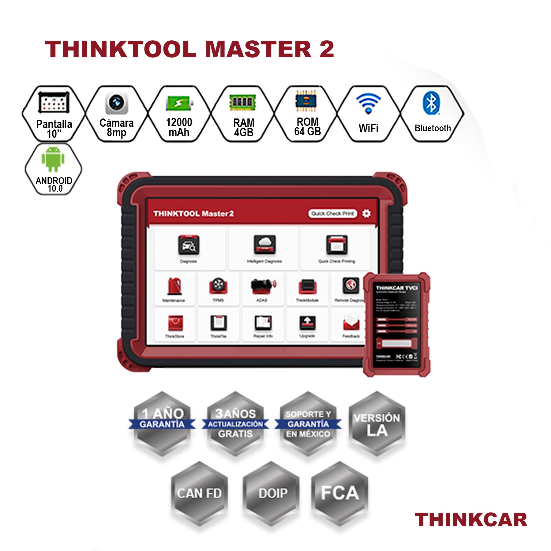 Thinktool Master 2 Con Can Fd + 3 años Gratis de Actualización
