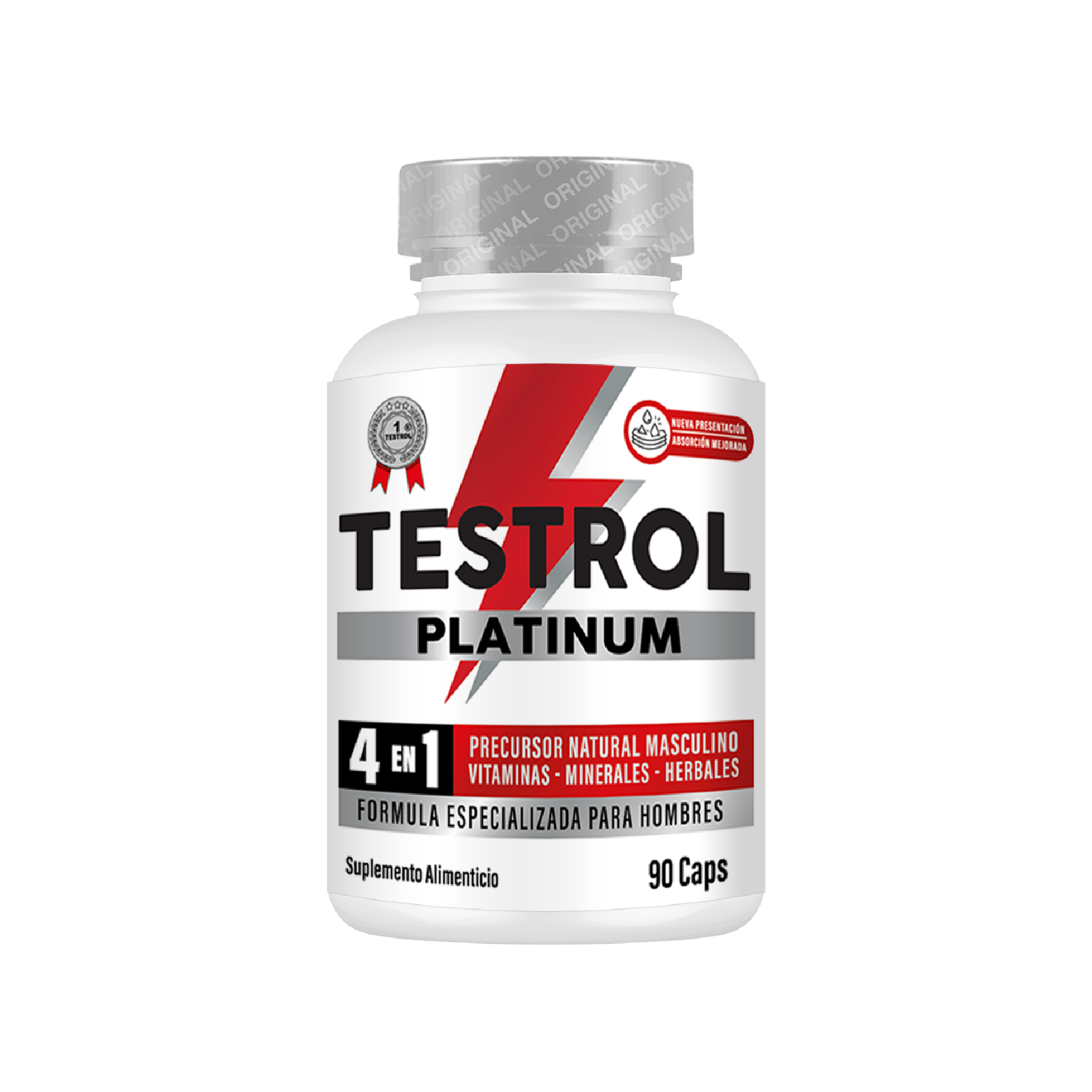 Testrol Platinum 90 cápsulas
