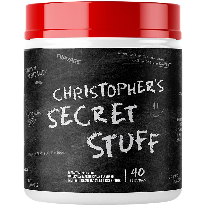 Pre entreno CBUM Christopher secret stuff 40 serv