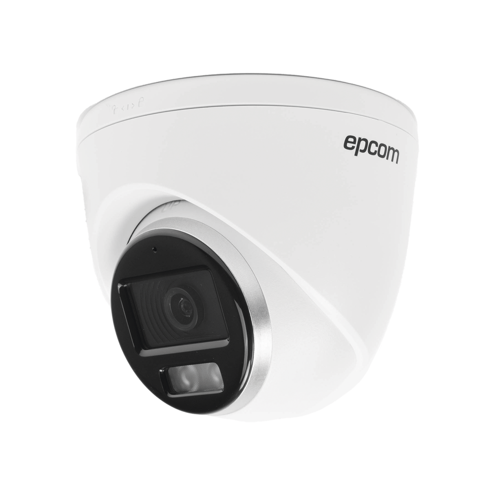 Cámara tipo domo EPCOM E3K-TURBO-CX 3K 5MP imagen a color 24/7 con ...