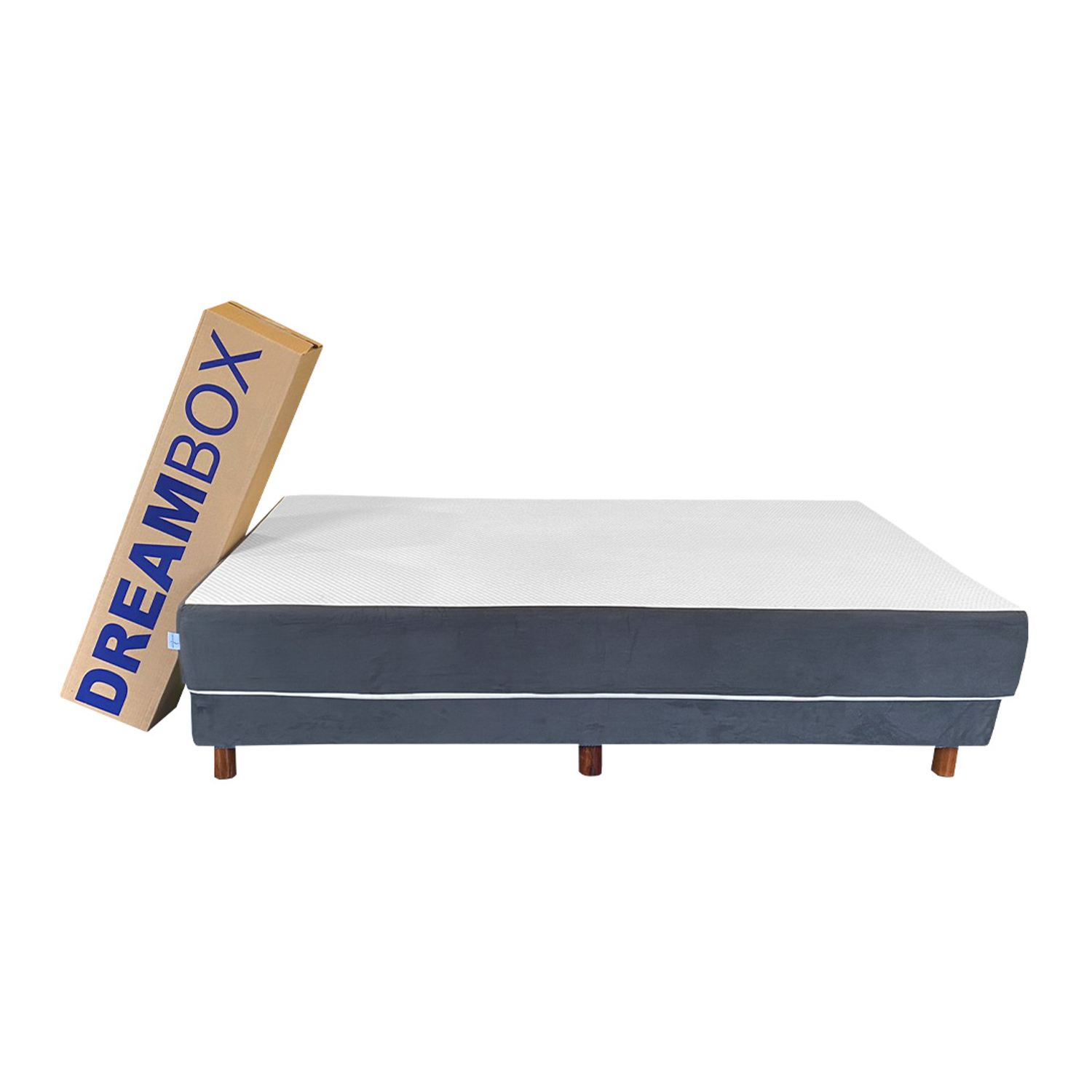 Memory Foam Dreambox Colchón En Caja, (King Size).