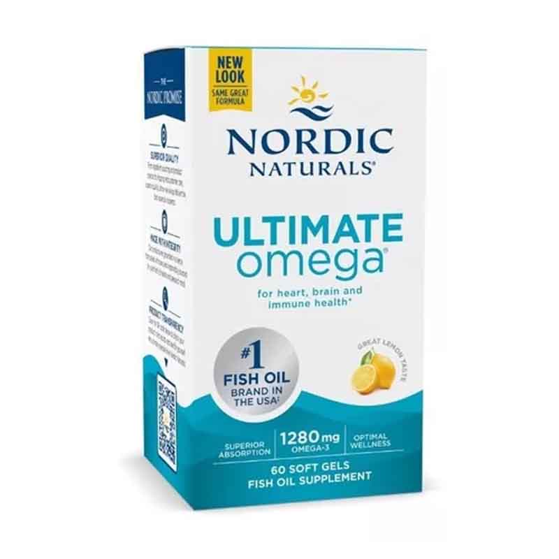 Ultimate Omega 3 12880mg Nordic Naturals 60 capsulas + Epa + Dha