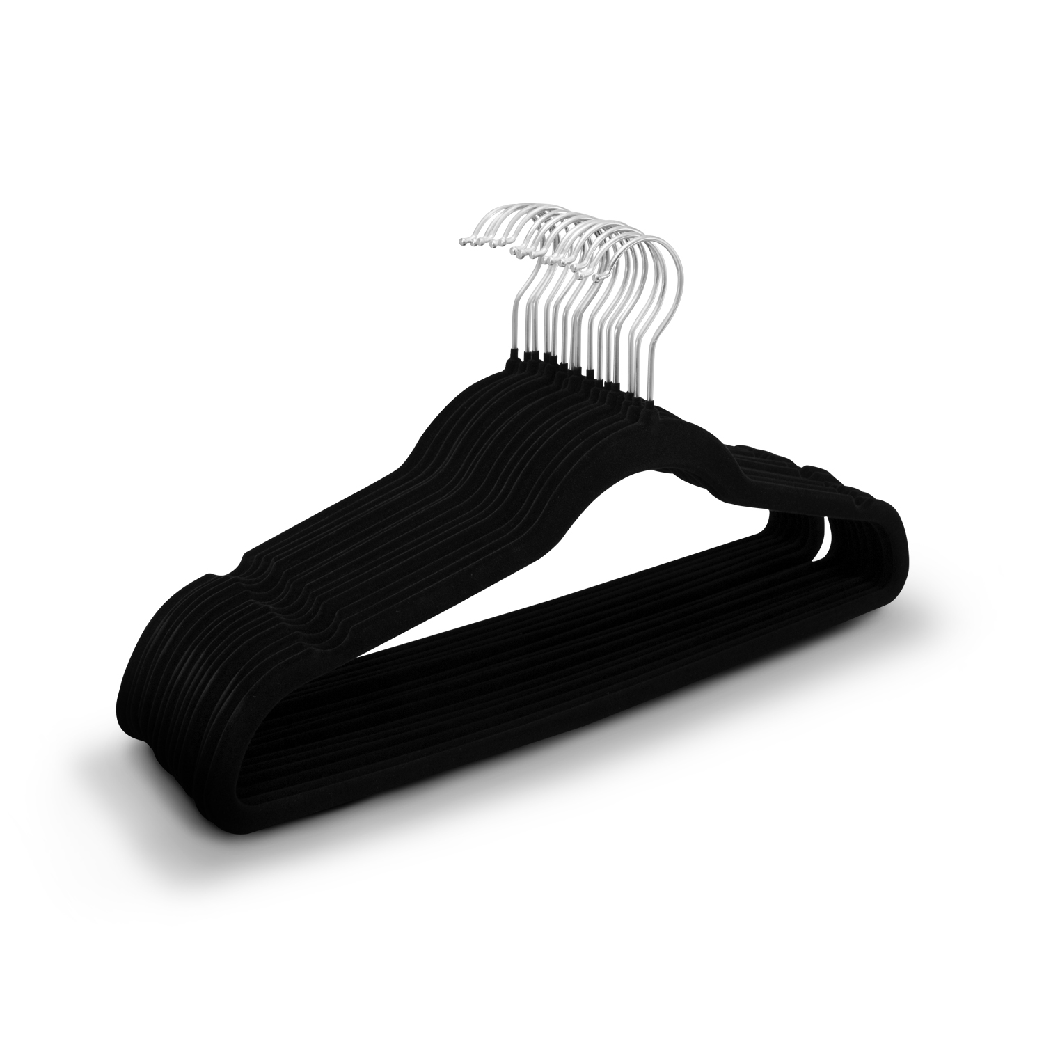 Ganchos Para Ropa De Terciopelo Resistentes 30 Piezas