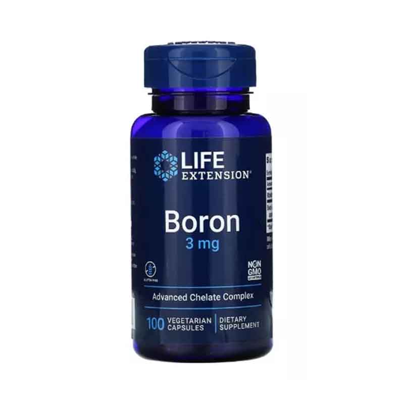 Boron 3mg Life Extension 100 capsulas Cuida Huesos Ayuda Sistema ...