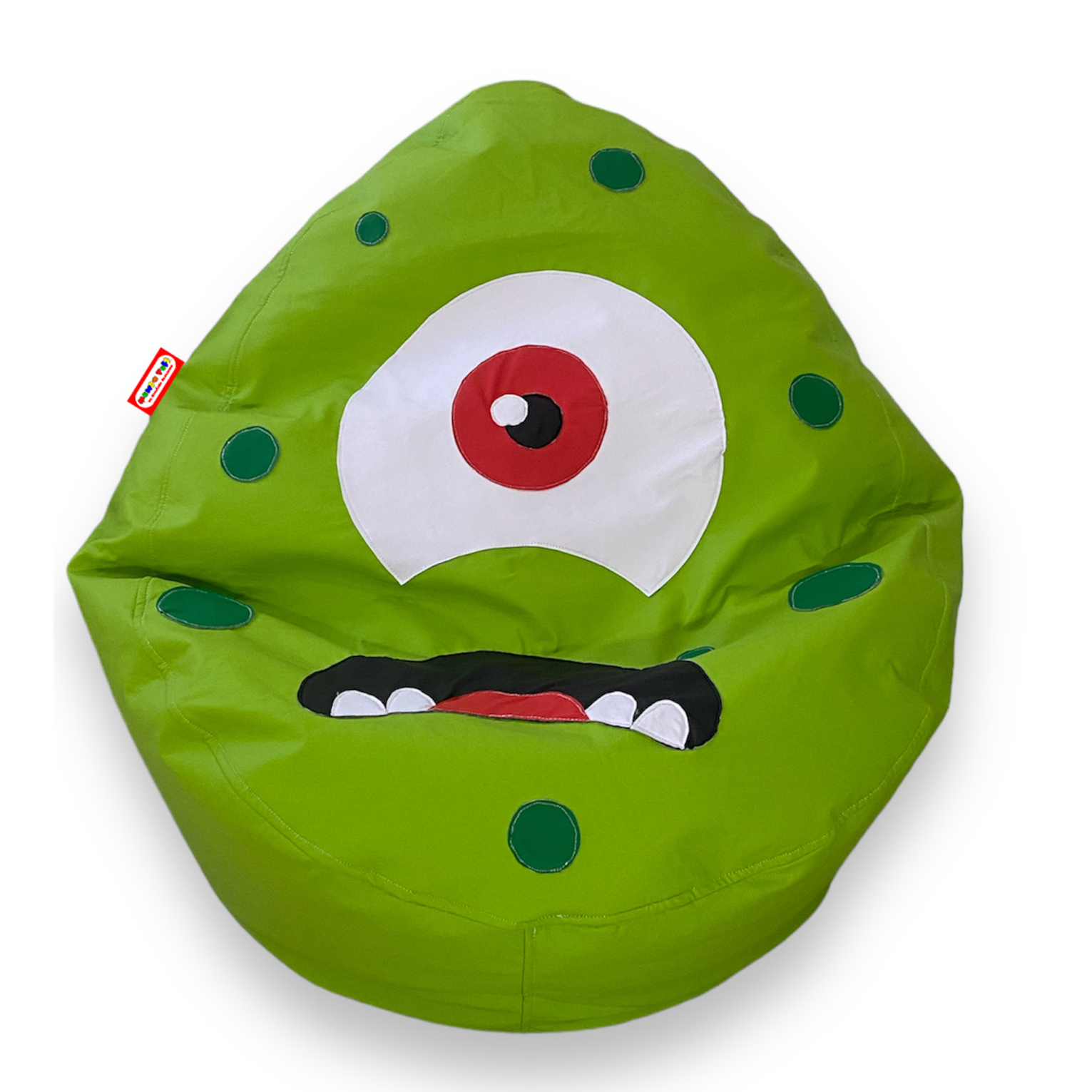 Sillón Puff Monster Scaregreen marca Mundo Puff