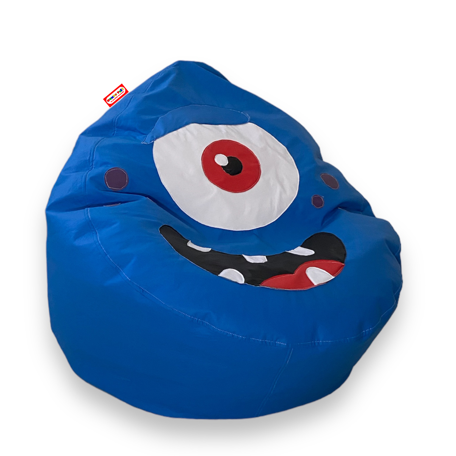 Sillón Puff Monster Crazyblue marca Mundo Puff.