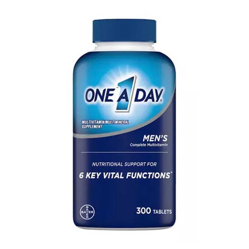 Multivitaminico One A Day Hombres Bayer Vitaminas 300 tabletas