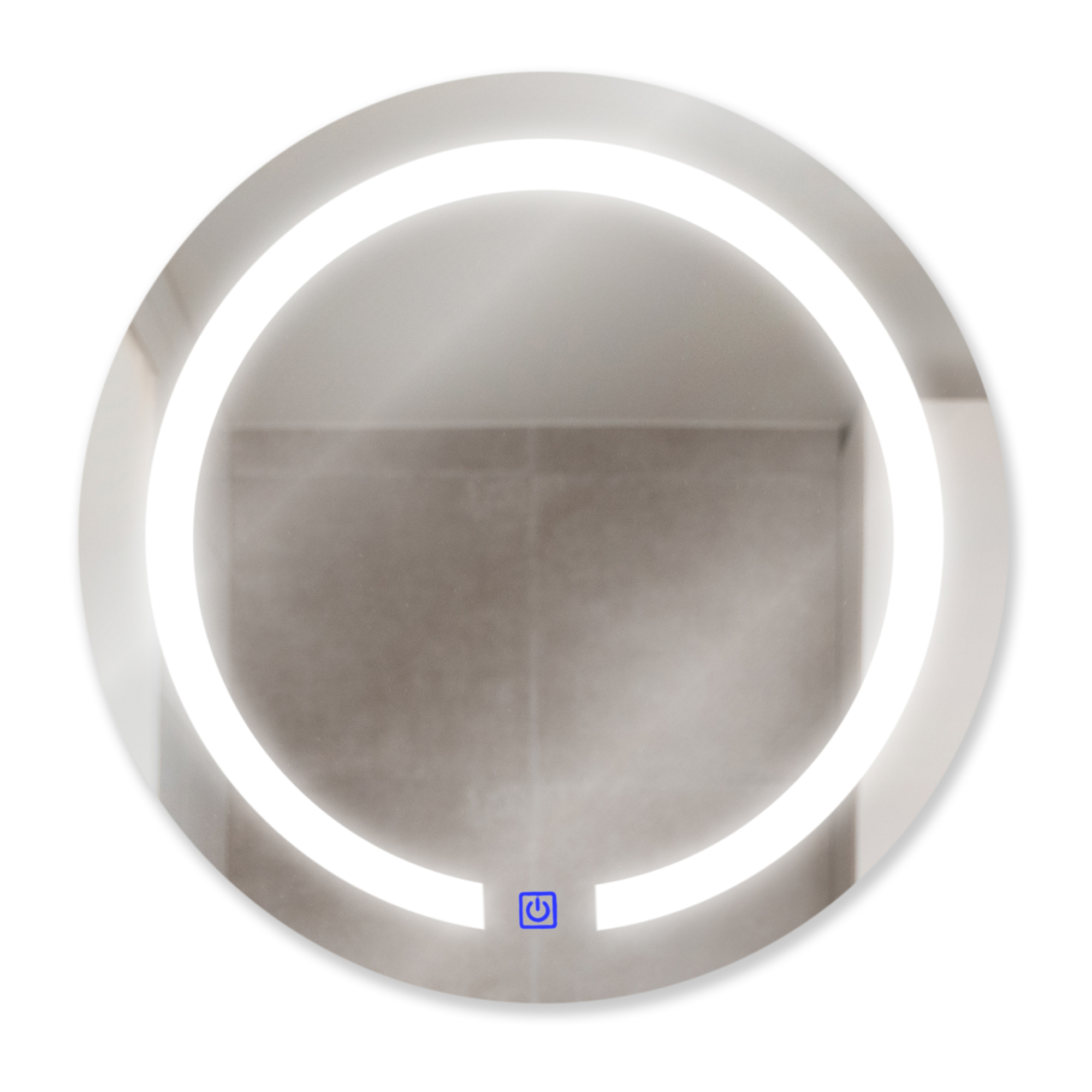 Espejo Redondo De 60cm Con Luz Led Marca Gravita