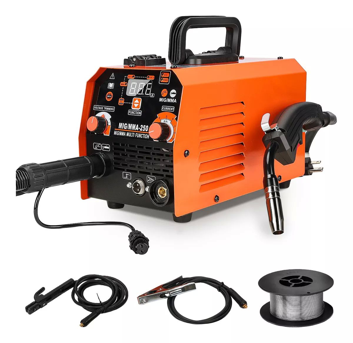 Soldadora Inverter 250a Máquina De Soldar Inversora Mig+mma