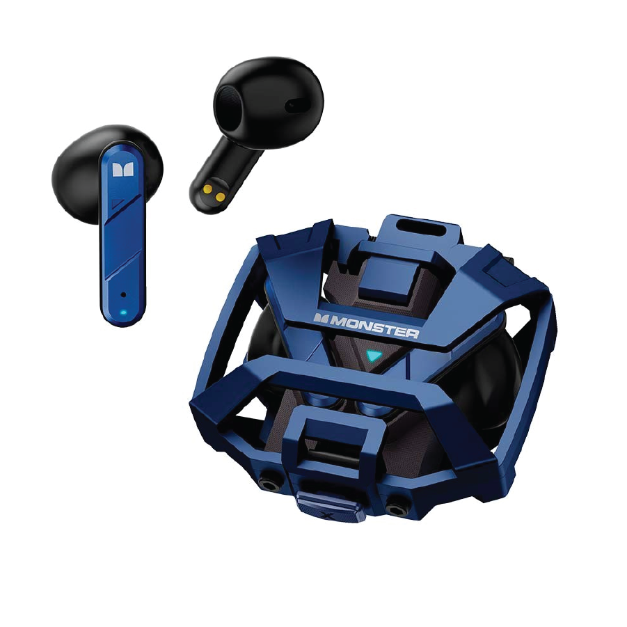 Audífonos inalámbricos Monster Airmars XKT09 color Azul.