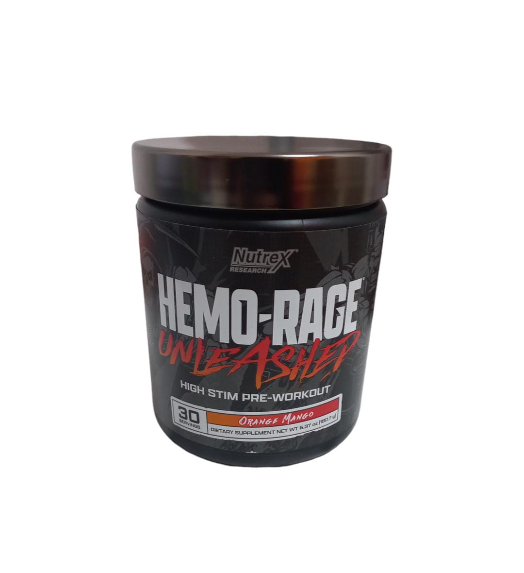 Pre Entreno Hemo-Rage Unleasher 30 serv Nutrex