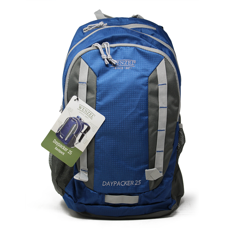 Mochila De Campismo Dypacker 25 L Azul Wenzel 25511tb.