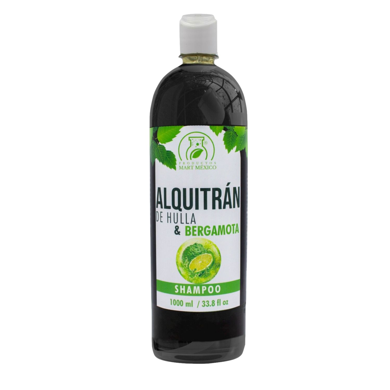 Shampoo Capilar Alquitran De Hulla Con Bergamota 1 litro