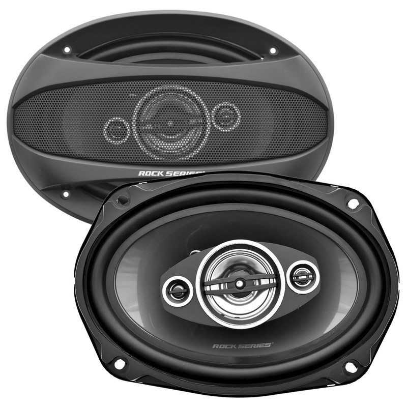 Bocinas 6x9" Rock Series RKS-694 4Vias 60W RMS/240W.