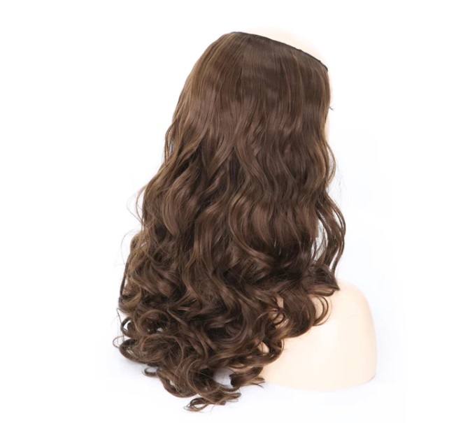 Extensiones De Cabello En U Media Peluca Con Clips Marca SARLA 24 ...