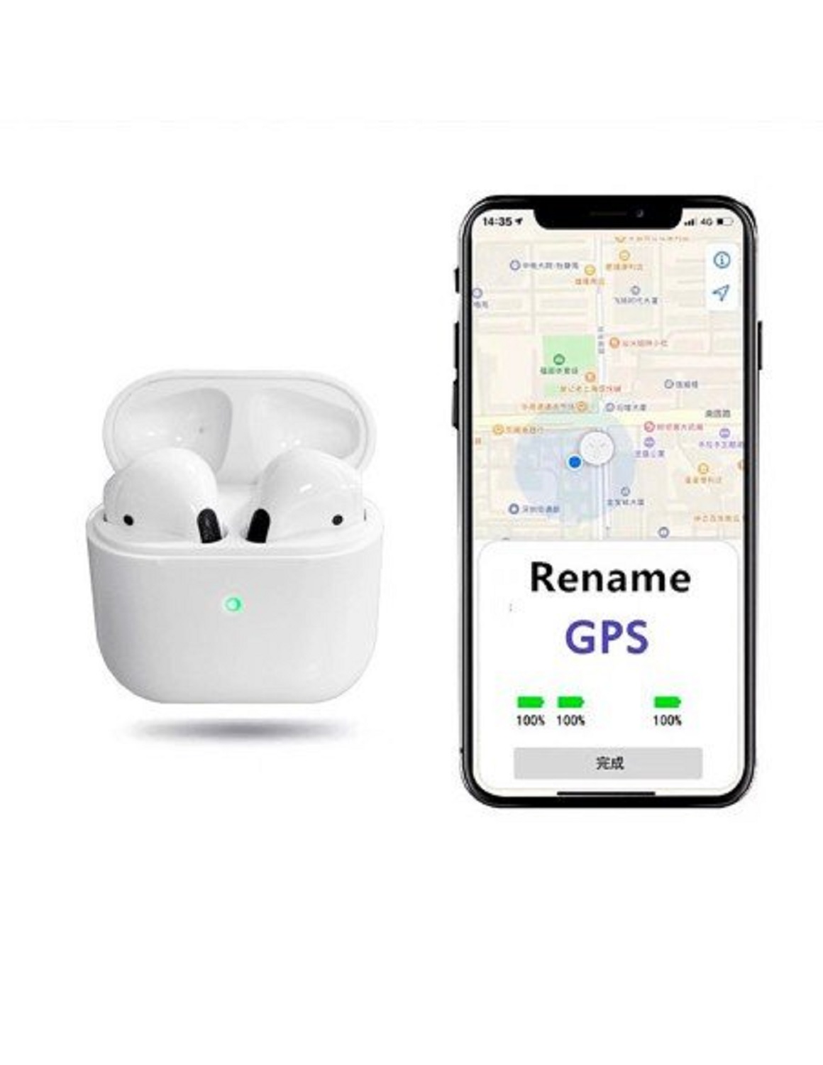 Audífonos Inalámbricos Bluetooth Blancos PRO 5 Hasta 10 metros libres ...