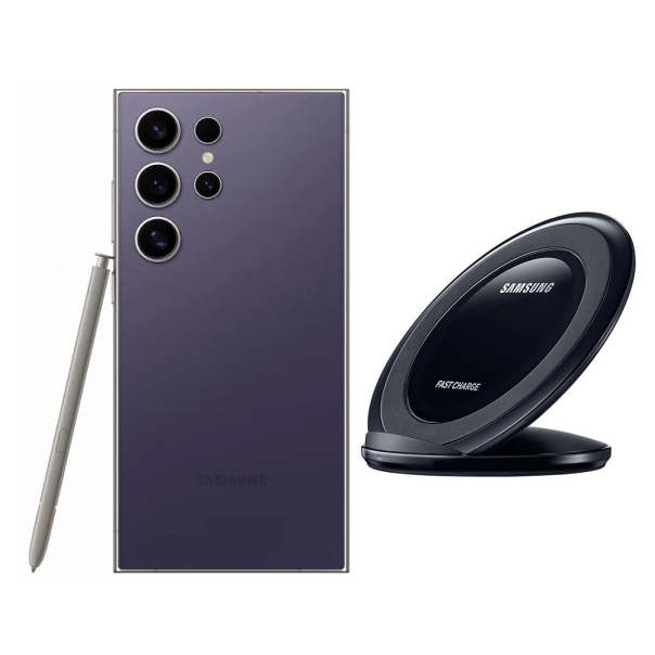 Samsung Galaxy S24 Ultra Morado 512GB Nuevo + Cargador inalámbrico