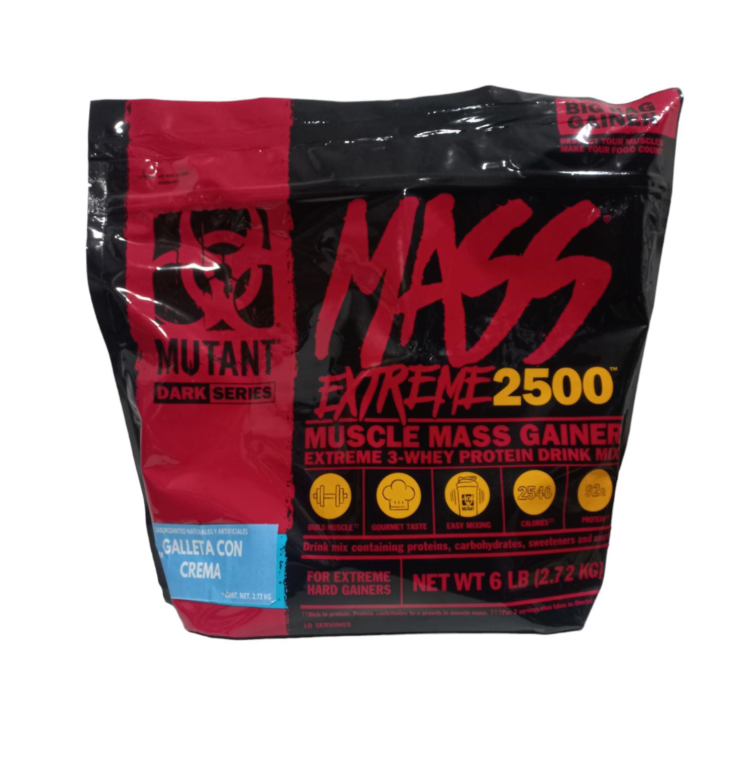 Mutant Mass Extreme 6lb 2.72kg 10 serv.