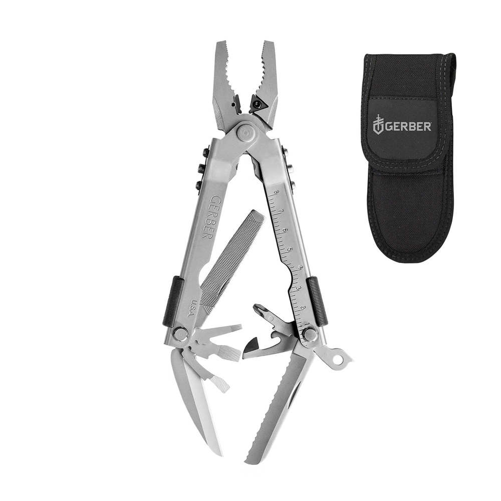 Multiherramienta MP600 Pinzas Punta Roma Plata Gerber