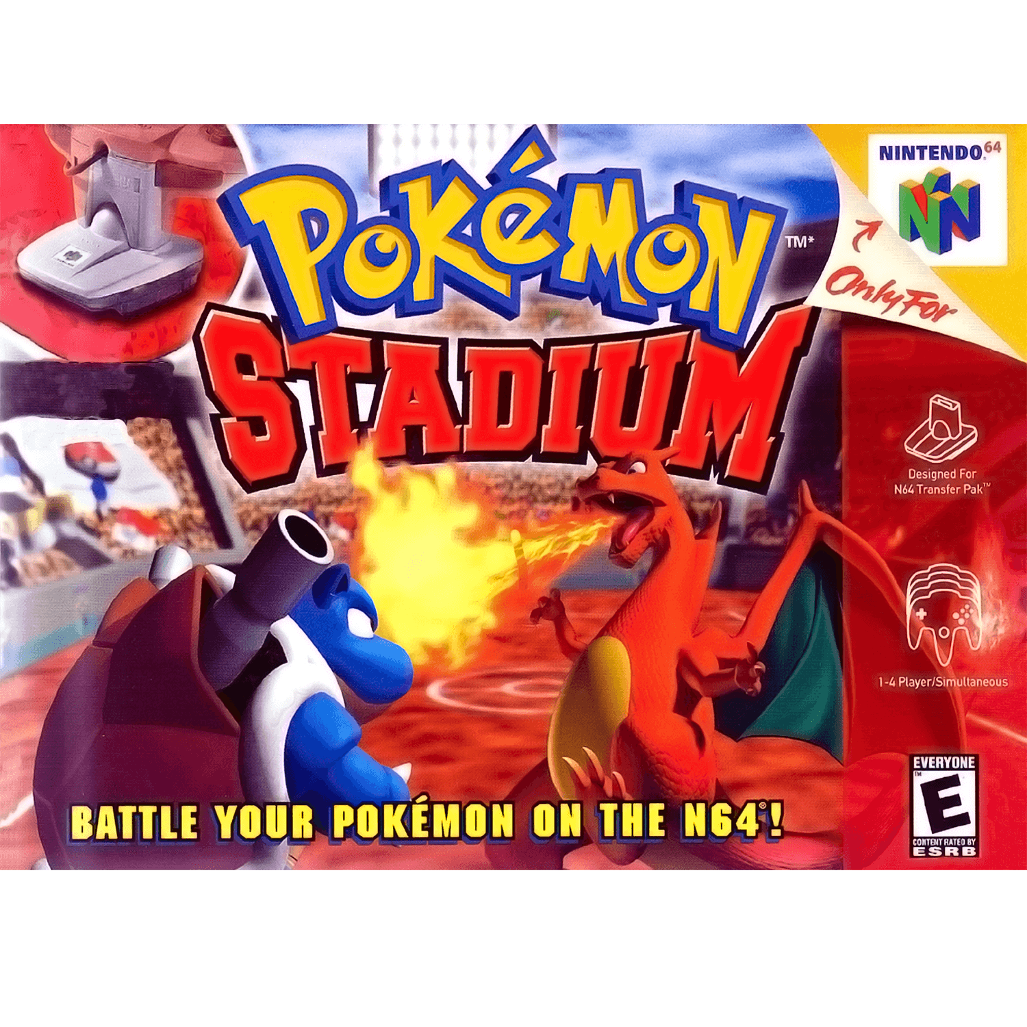 Pokemon Stadium N64 Estándar Físico Nuevo