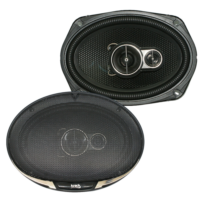 Bocina 6x9 Para Auto Estéreo Krack Kts-693 300w Triaxial.