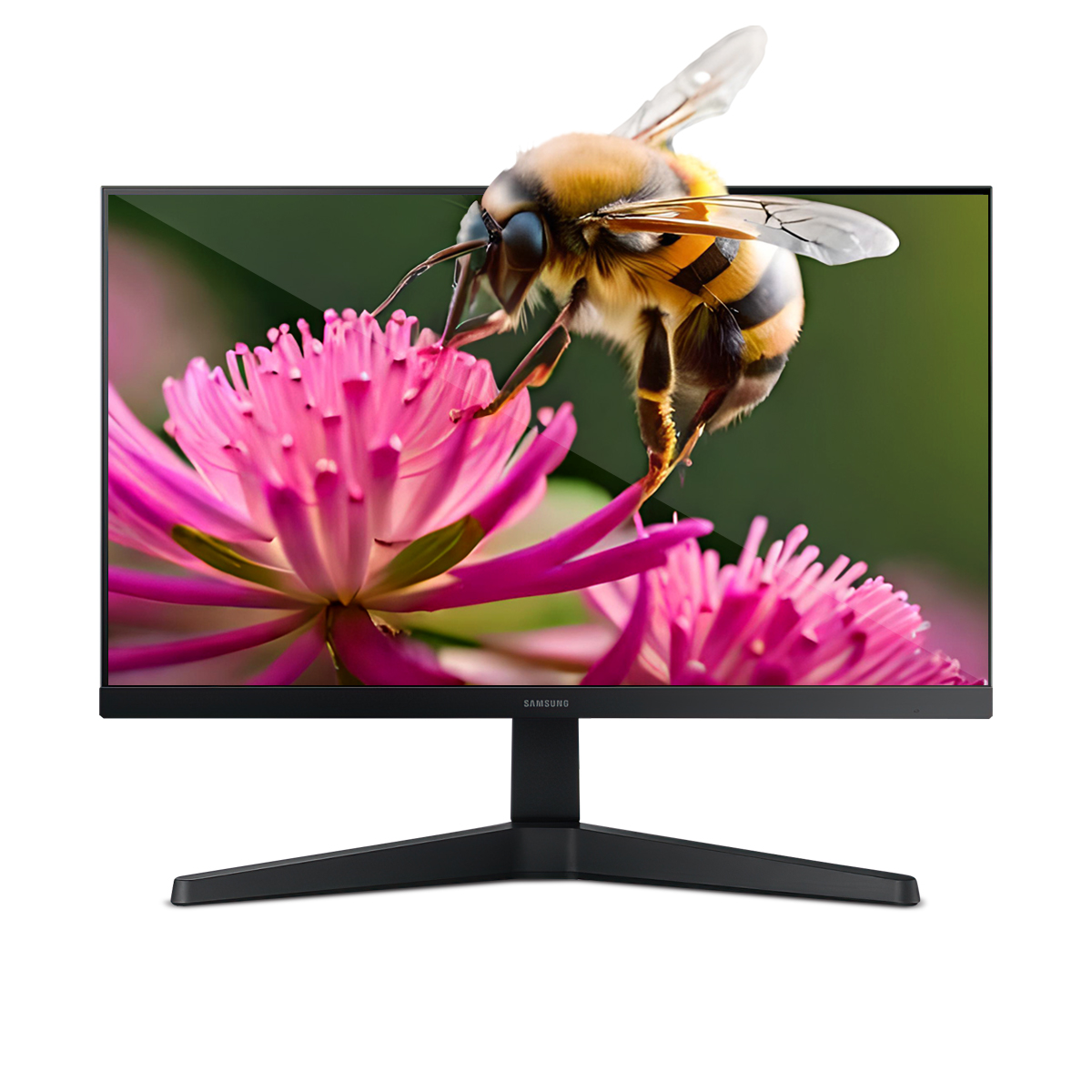 Monitor Samsung Essential Monitor S3 24Pulg 5GTG Plano Freesync Black