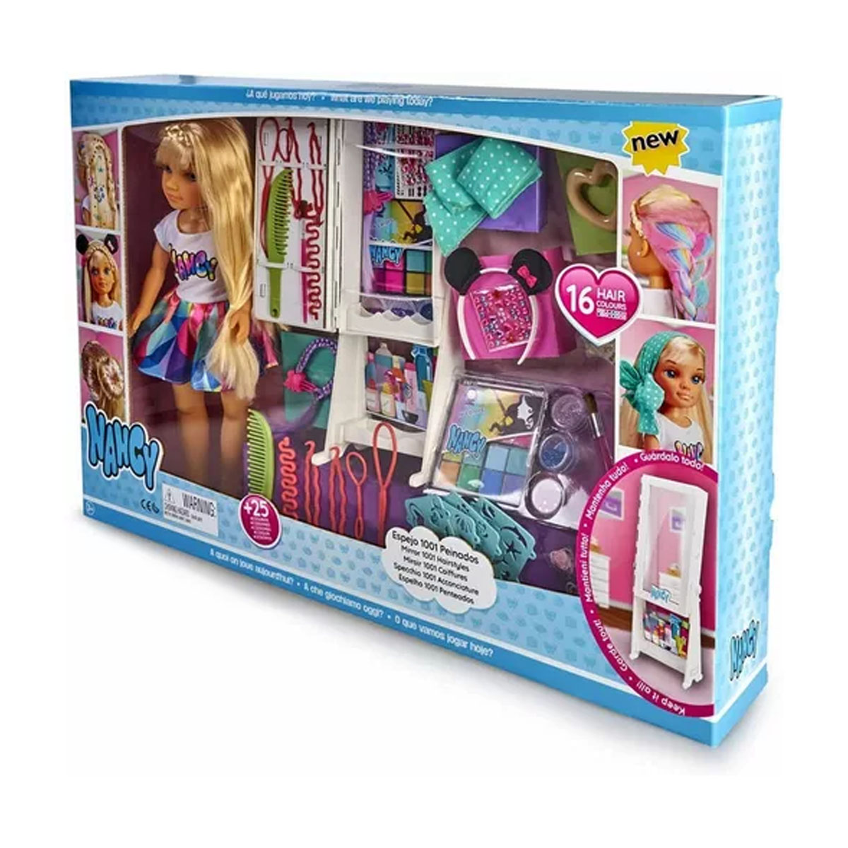 Nancy Mirror Famosa 1001 Hairstyles.