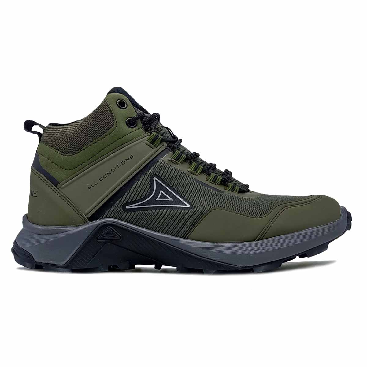 Pirma 1308 Verde Tenis Deportivo Hombre Hiking Senderismo.