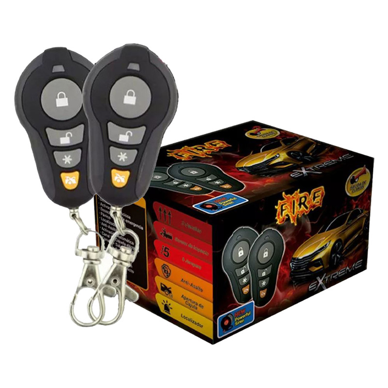 Alarma de seguridad para auto Extreme Fire ALEXFI con sensor de doble ...