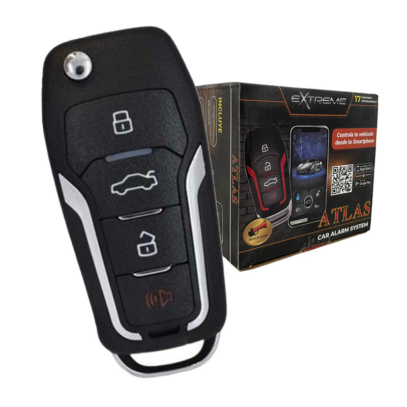 Alarma para Auto Extreme ATLAS 17 funciones.