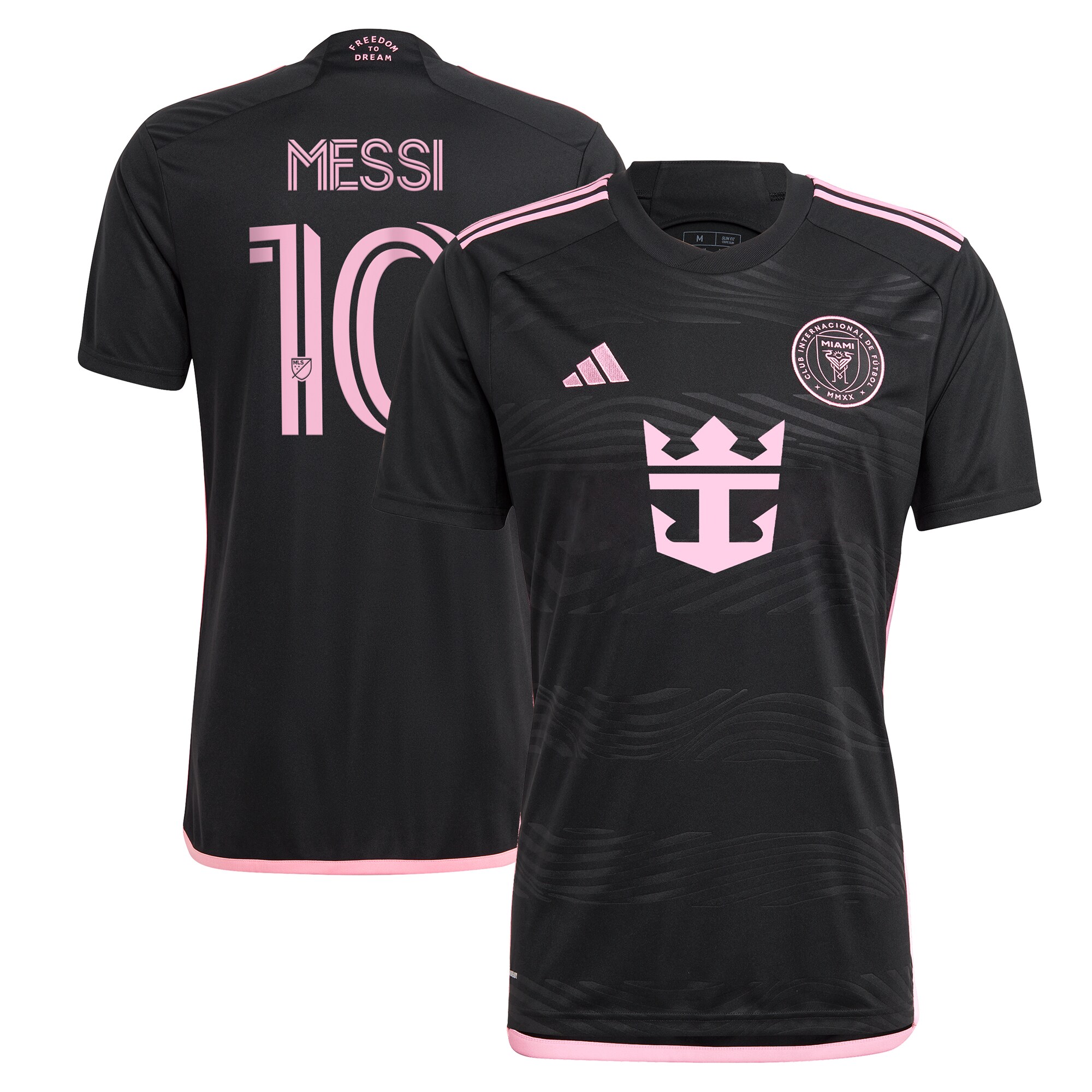 Nuevo! Jersey Inter de Miami MLS 2024/2025 Visitante Negro Messi 10 ...