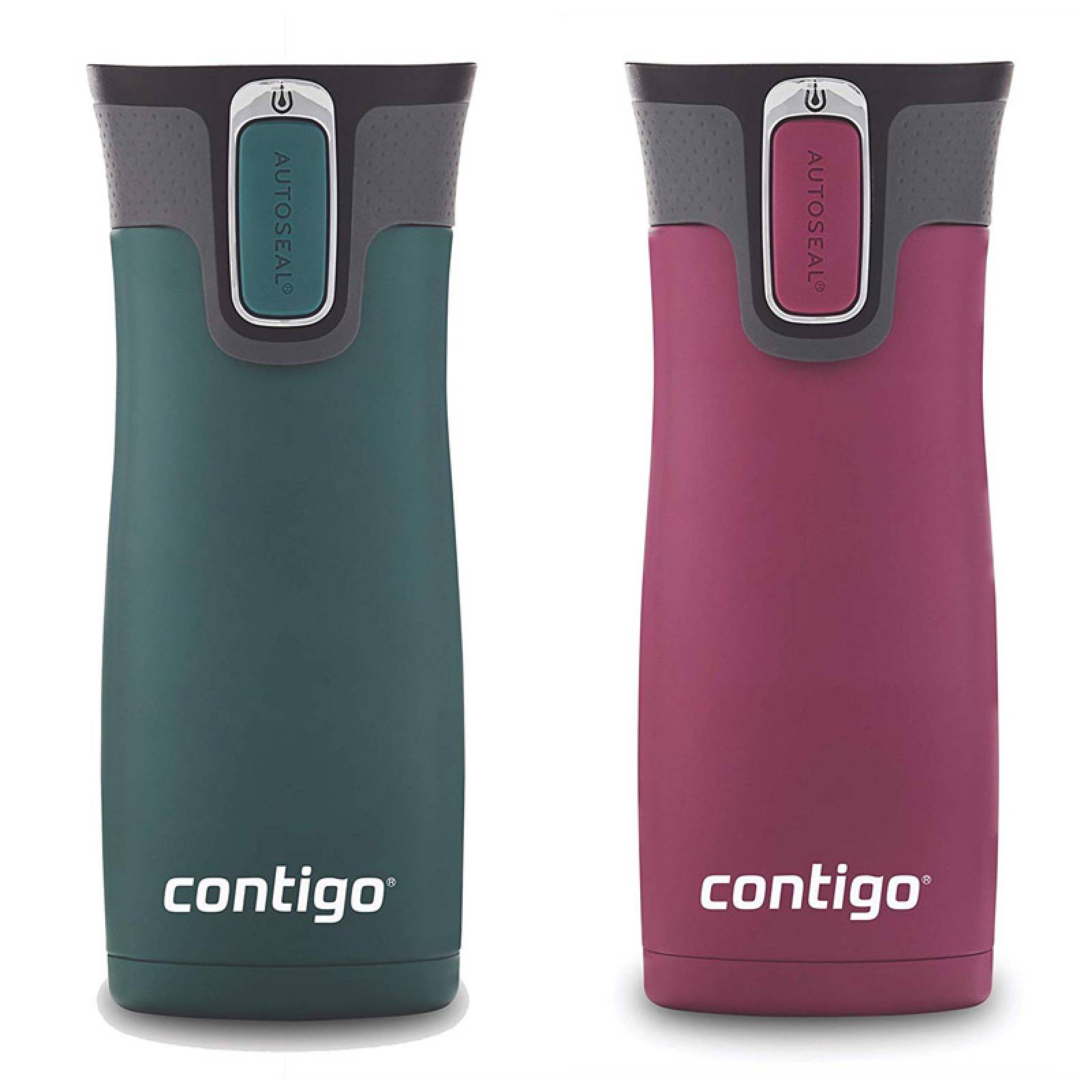 Termo 16 Oz Acero Inox West Loop 2.0 Autoseal 2 Pcs Contigo Verde ...