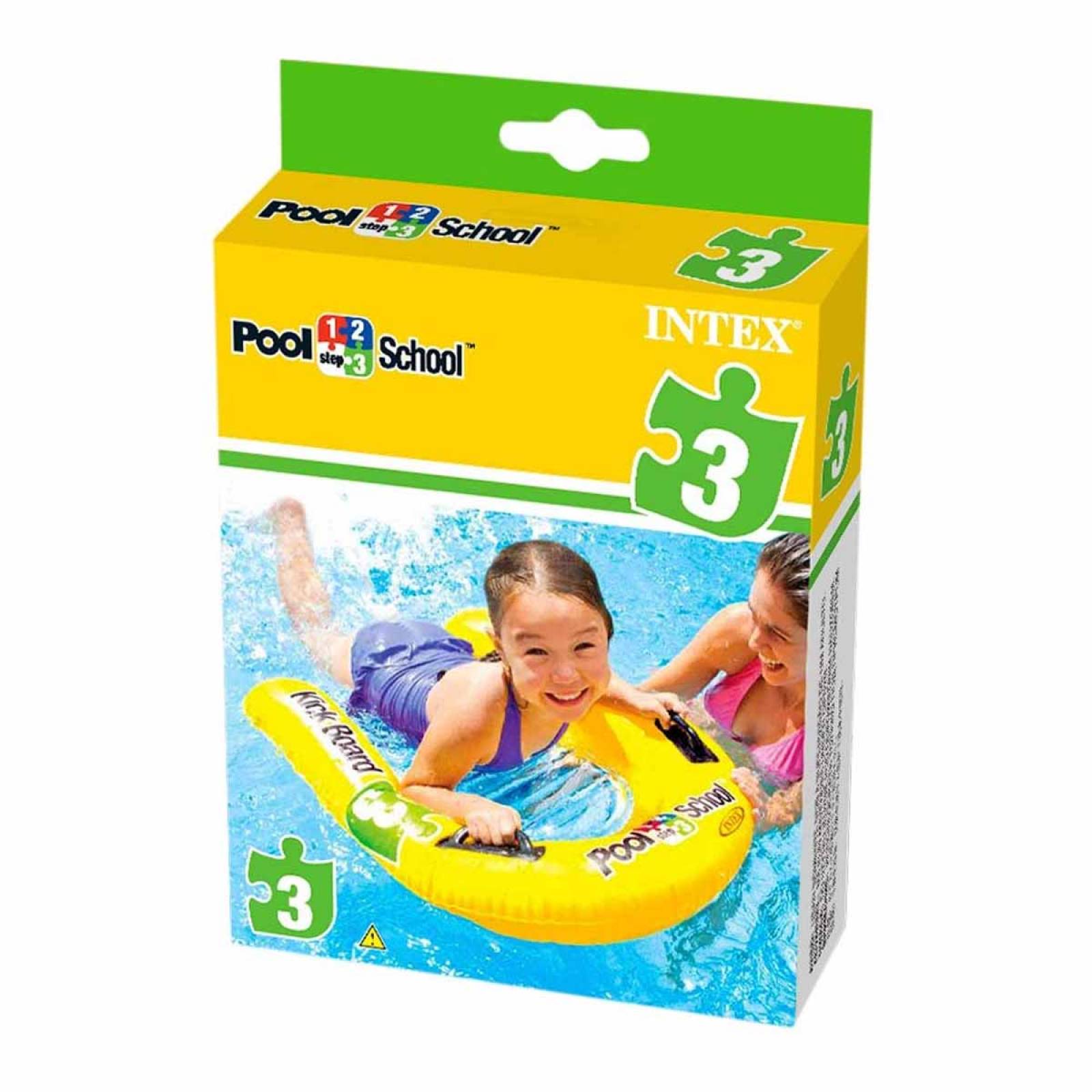 Tabla Inflable Niño Aprender A Nadar Patalear 58167EU Intex