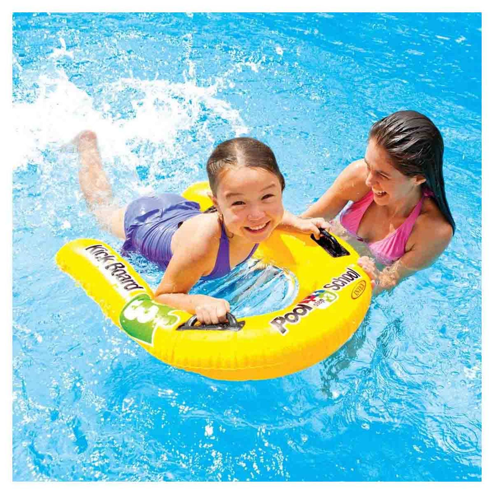 Tabla Inflable NiÃ±o Aprender A Nadar Patalear 58167EU Intex