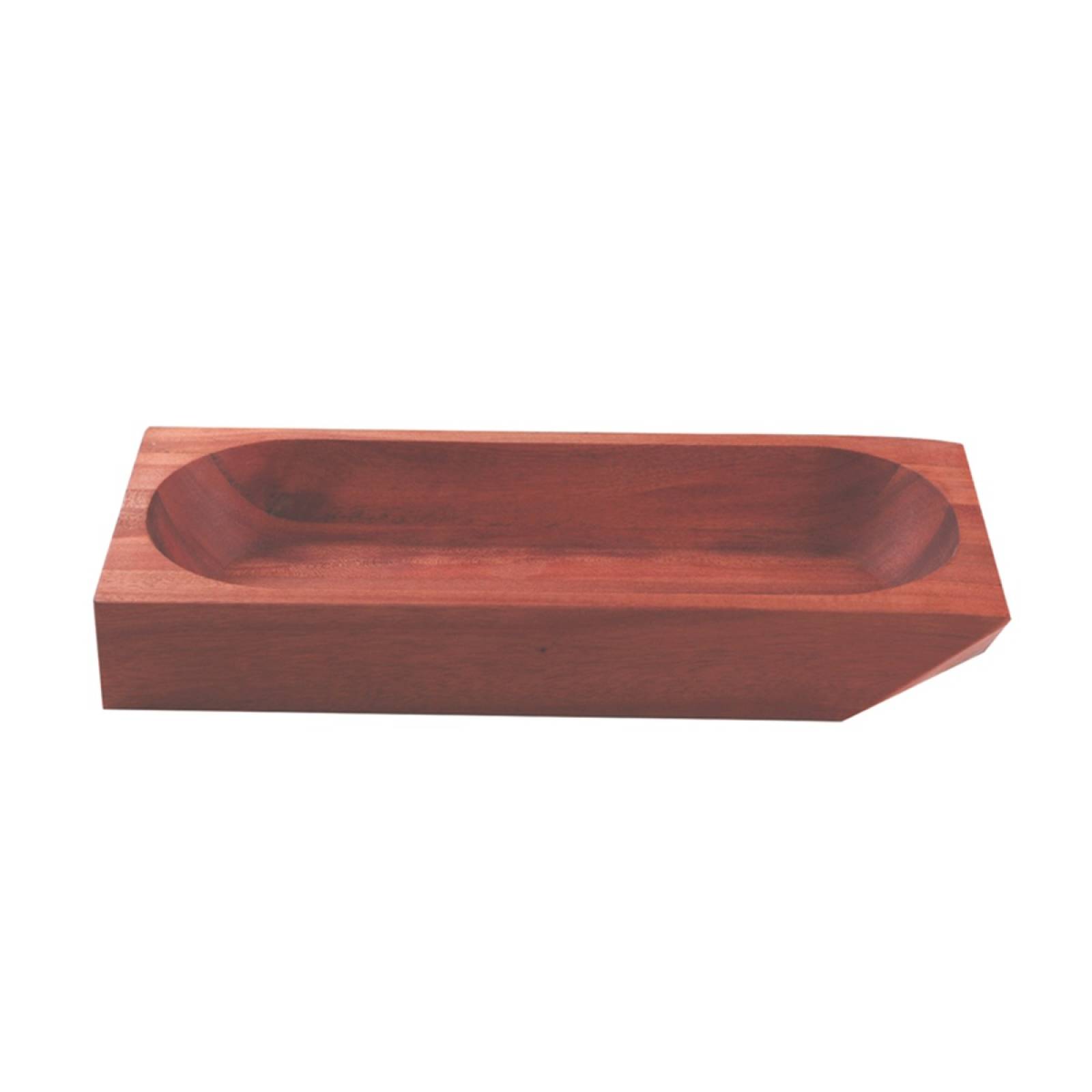 Plato Botanero De Madera Tazon Snack Rectangular Tramontina