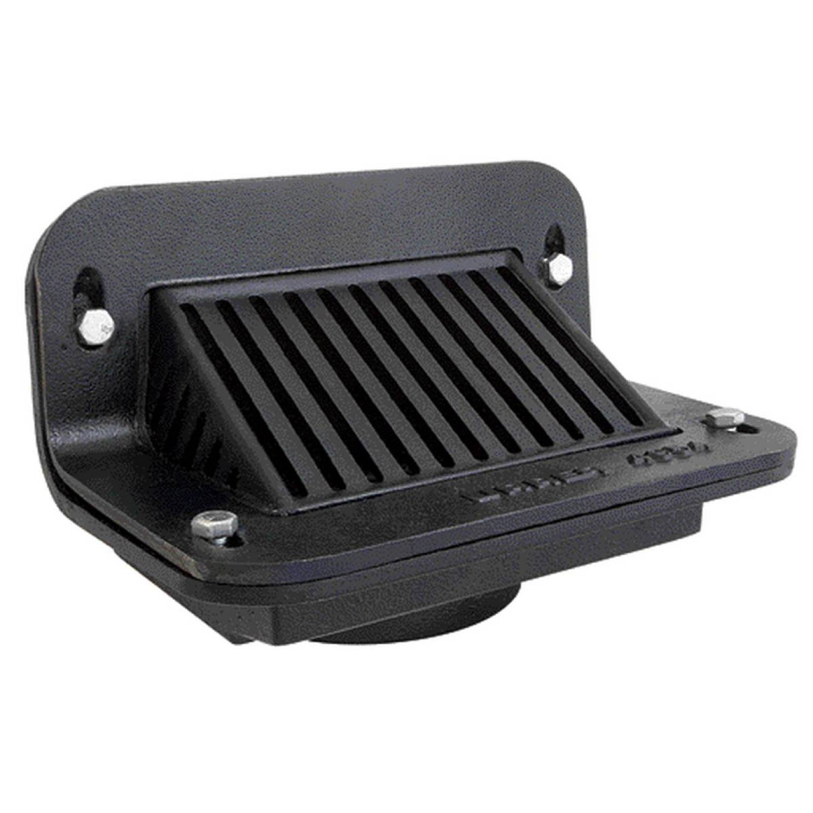 Coladera De Pretil Para Azotea Inoxidable Negro 154 Urrea