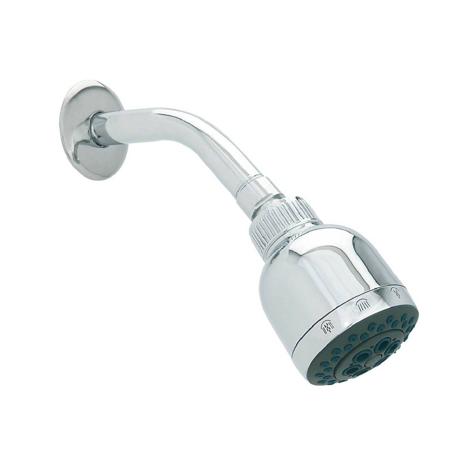 Regadera De 3 Funciones Con Brazo Y Chapeton 4508b Dica