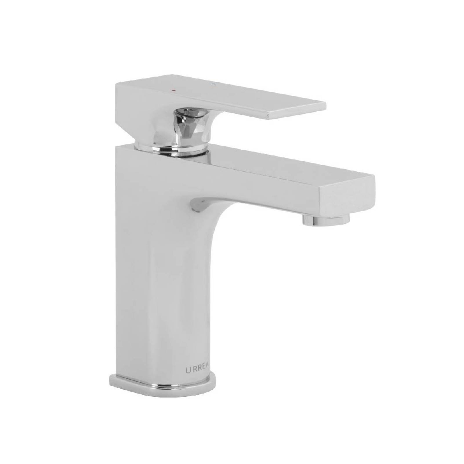 Monomando Corto Cuadrado Moderno Acabado Cromo 9433pc Urrea