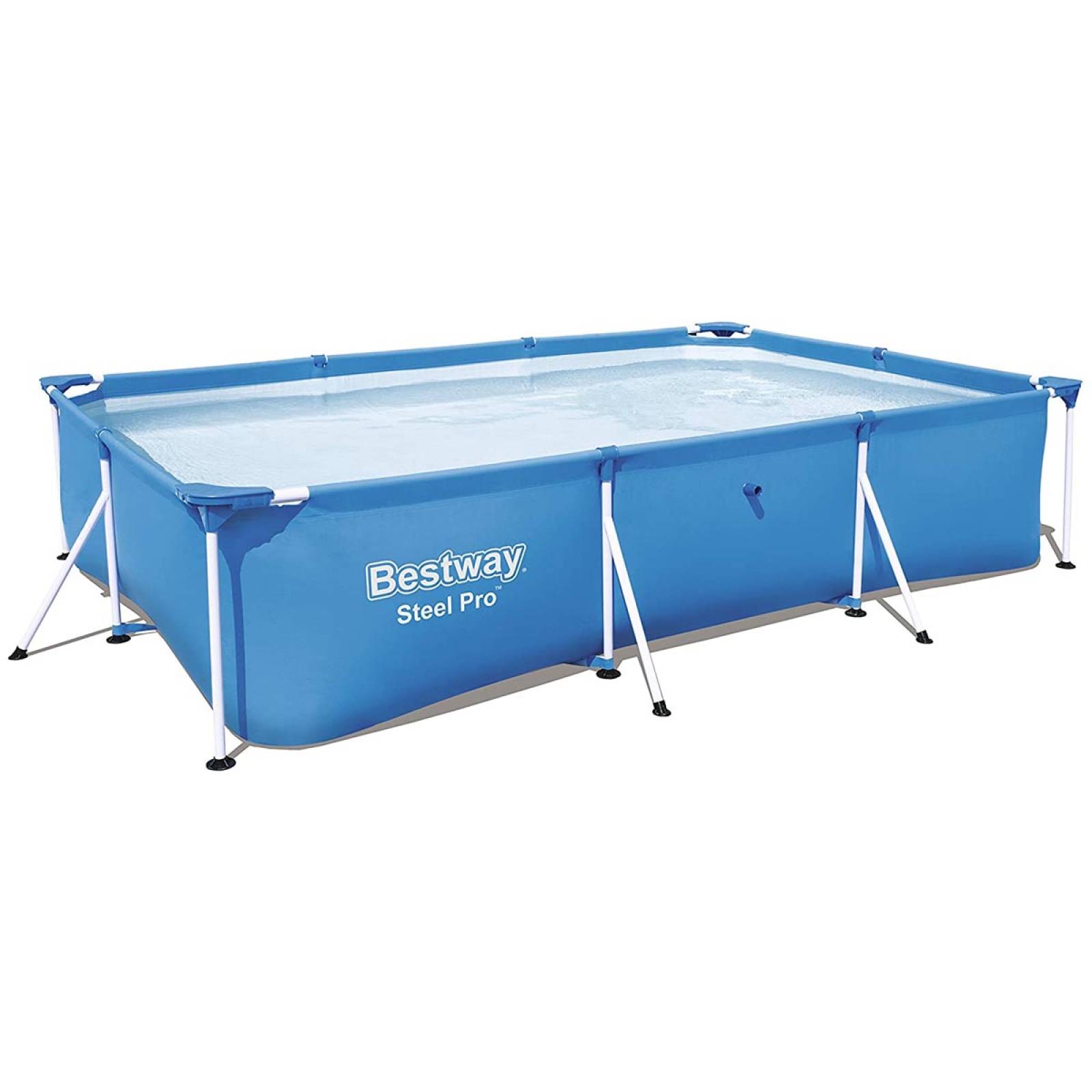 Alberca Piscina Rectangular Familiar Steel Pro 300cm Bestway