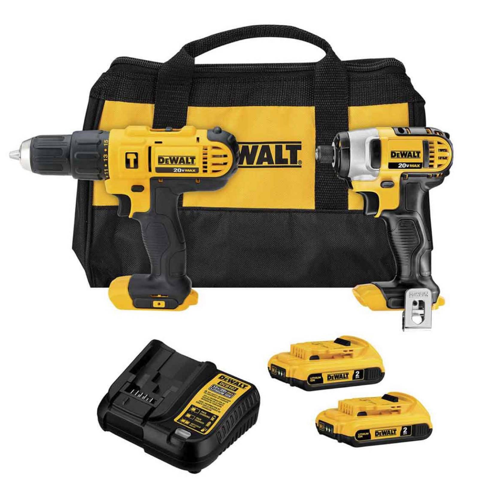 Taladro Rotomartillo 1/2in Llave Impacto Inalambrica Dewalt